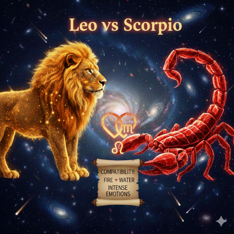 Leo and Scorpio Compatibility — Can Fire and Water Work? ♌♏