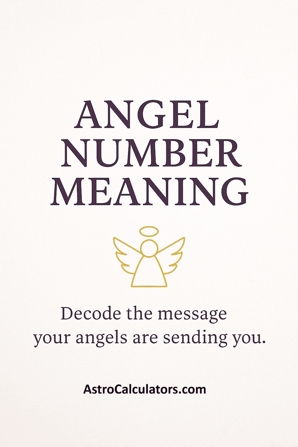 Angel Number Calculator - Free, by Date of Birth and by Name