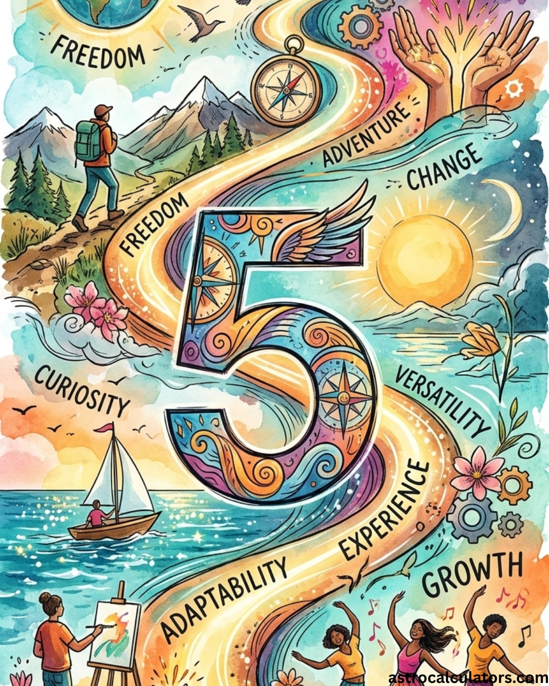 Life Path Number 5 Meaning — Freedom, Adventure and Your True Purpose