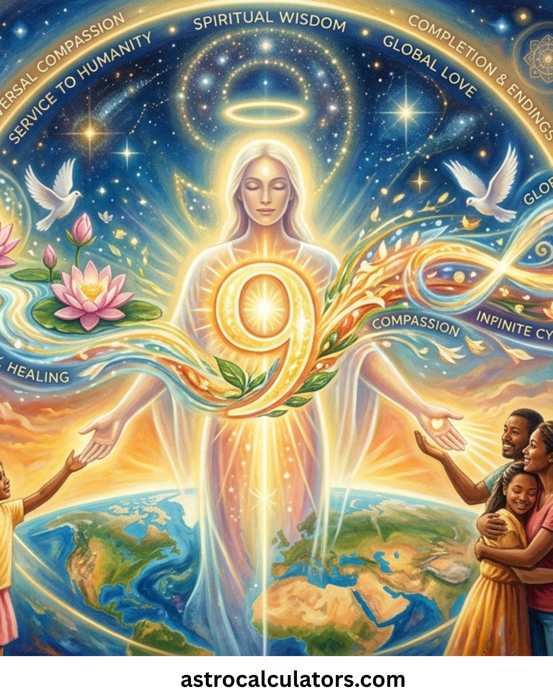 Life Path Number 9 Meaning — The Humanitarian, Compassion and Your True ...