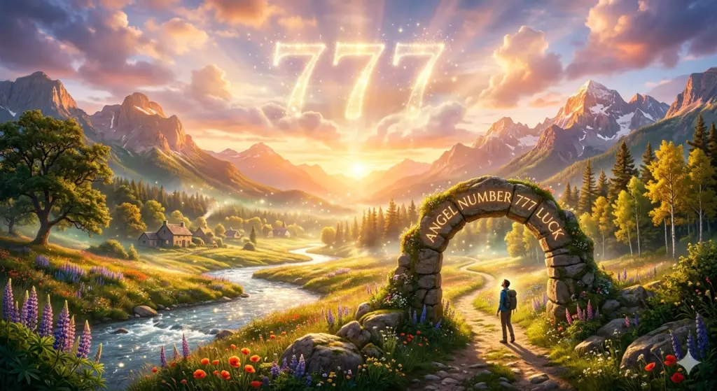 777 Angel Number - Spiritual Awakening and Divine Luck