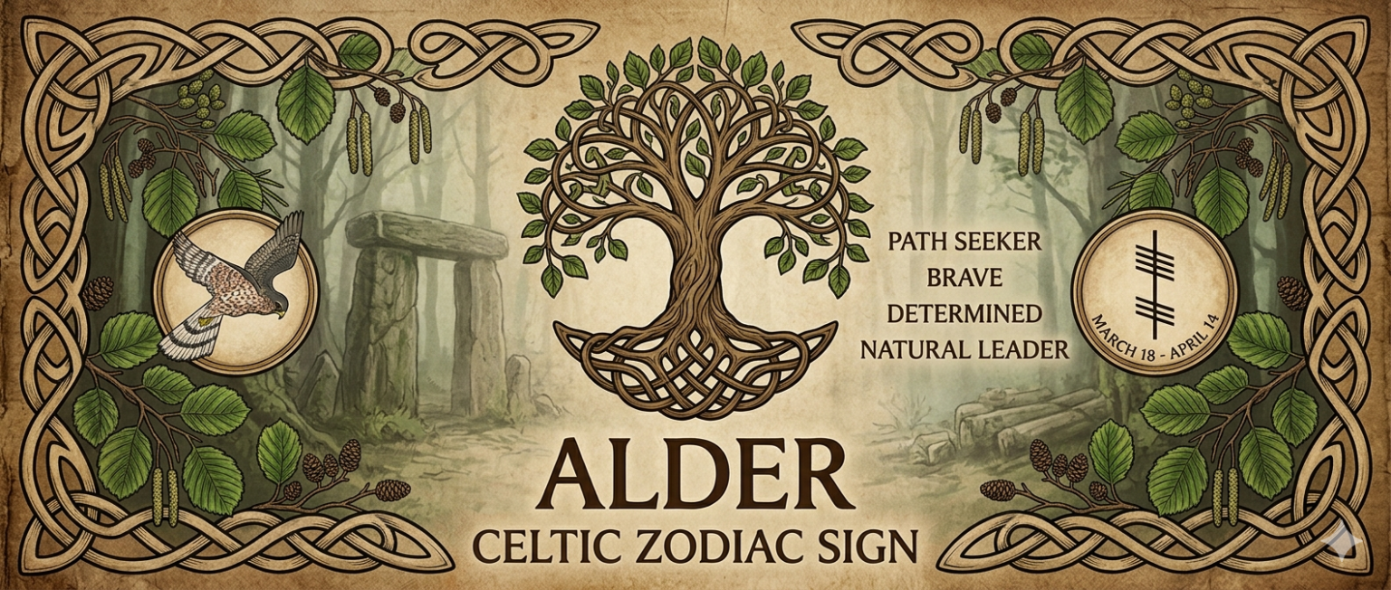 Alder Celtic Zodiac Sign — Traits, Meaning & Trailblazer