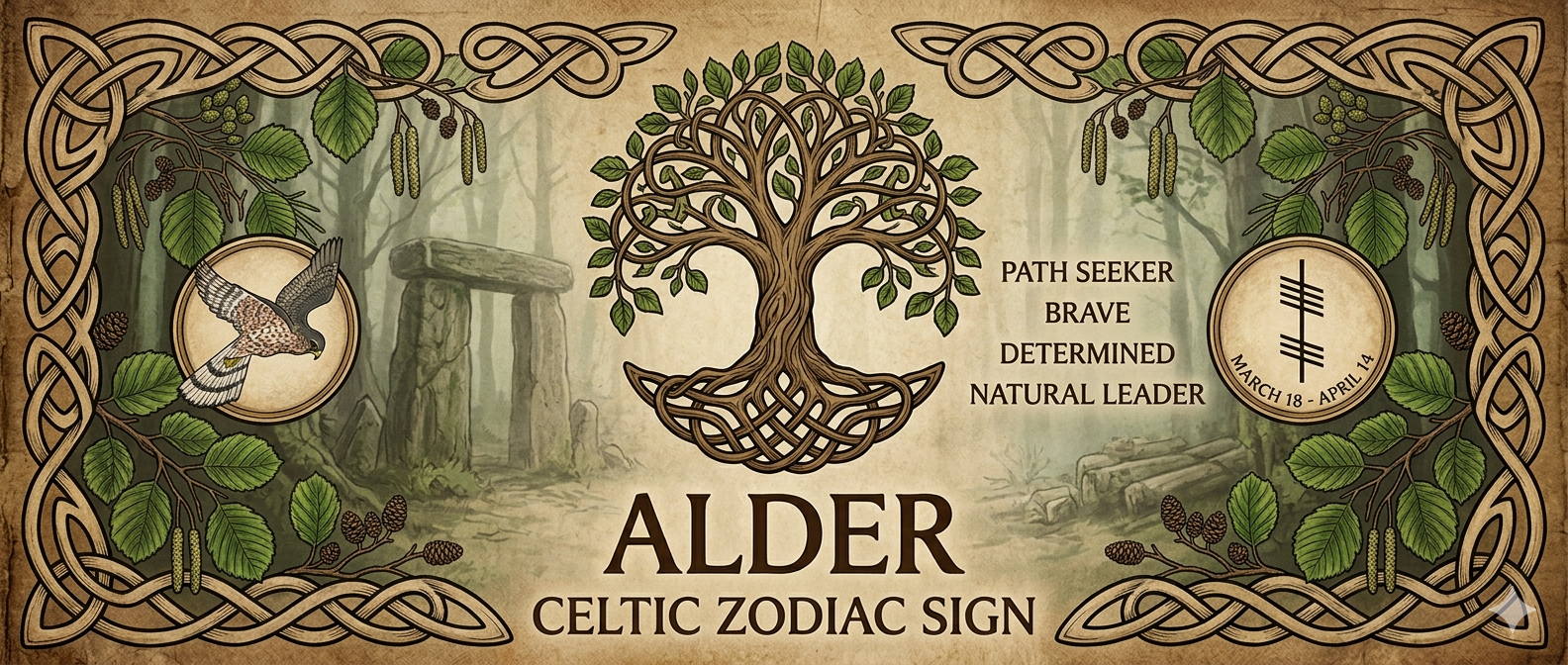 Alder Celtic Zodiac Sign — Traits, Meaning & Trailblazer