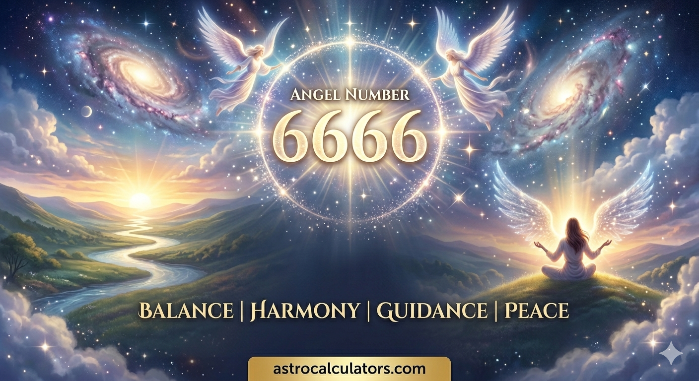6666 Angel Number — Love, Twin Flame, Career and Money