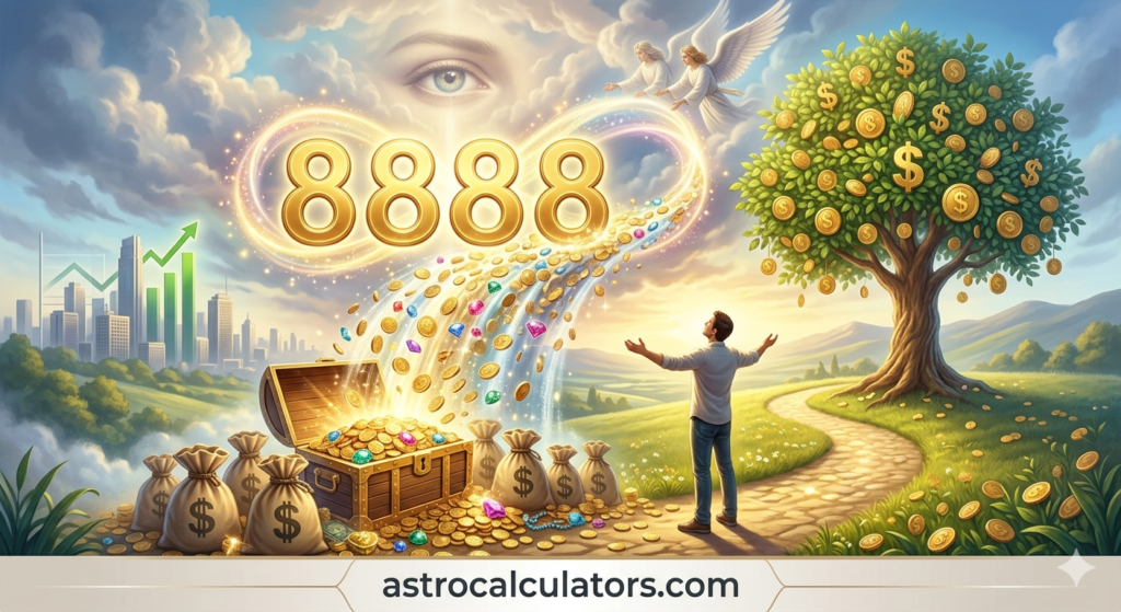 Angel Number 8888 — Abundance, Cycles and Financial Alignment