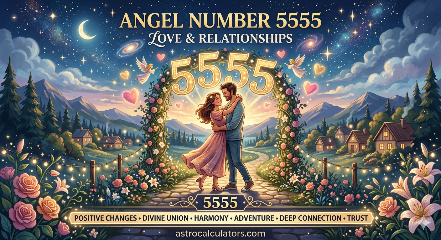 5555 Angel Number — Love, Twin Flame, Career and Money