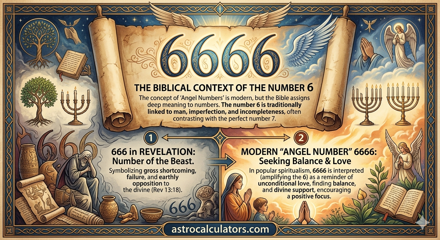 6666 Angel Number — Love, Twin Flame, Career and Money